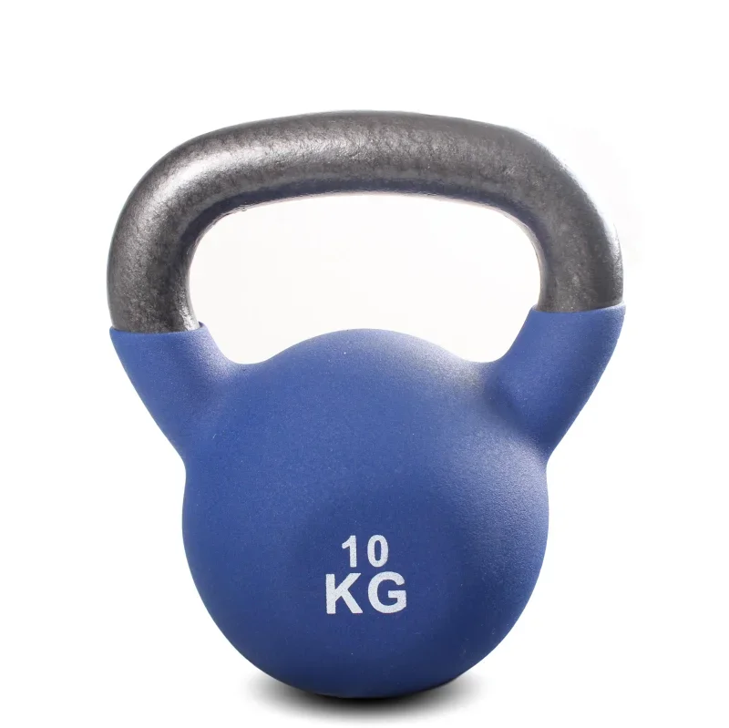 Peak Fitness Kettlebell 10 kg. Blå - Kettlebell - Senior World